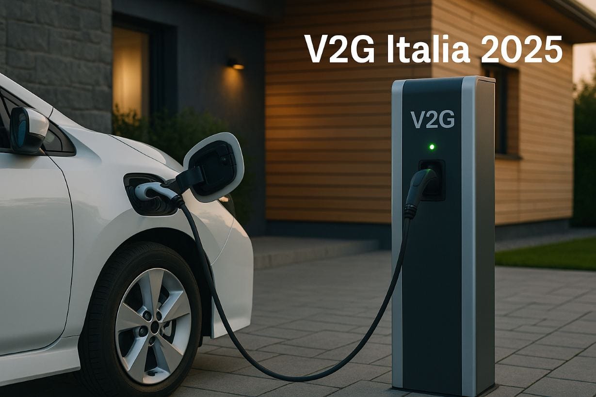 V2G Italia 2025: guida alla ricarica bidirezionale e al risparmio
